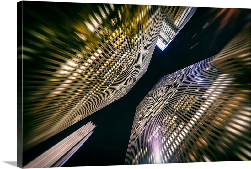 Twin highrises in New York City | Great Big Canvas