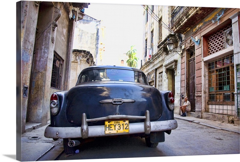 Vintage Cuban Chevy | Great Big Canvas