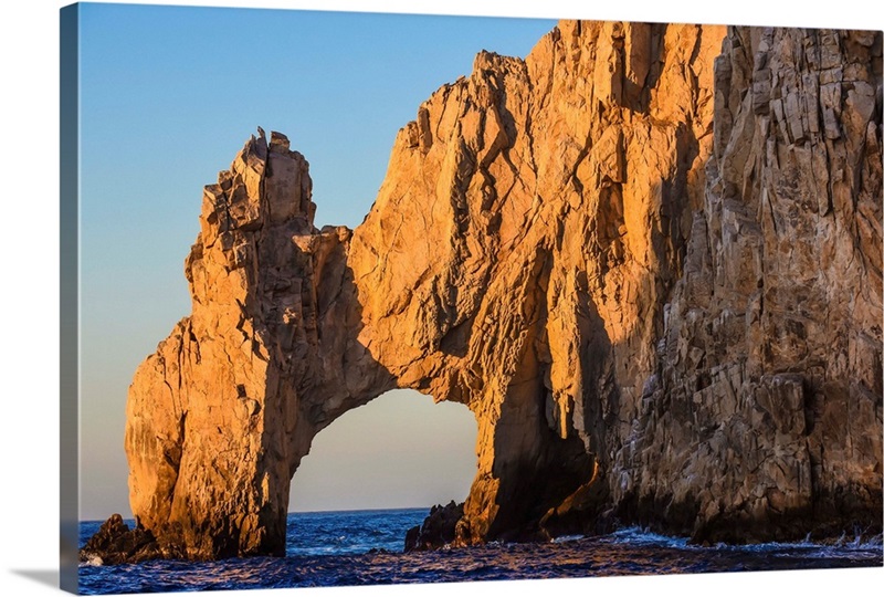 Sunset over the Cabo arch | Great Big Canvas