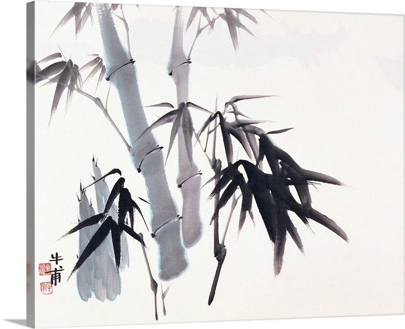 Bamboo Painting | Great Big Canvas