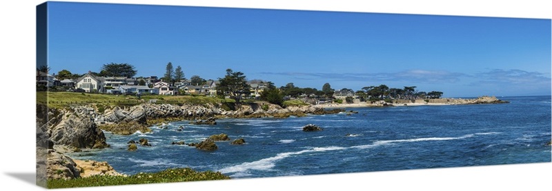 Panorama View Of Monterey Bay | Great Big Canvas