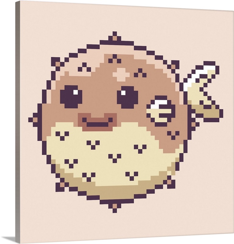Pixel Puffer | Great Big Canvas