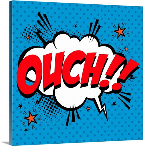 Pop Art Ouch | Great Big Canvas