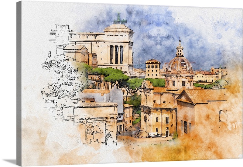 Roman Forum | Great Big Canvas