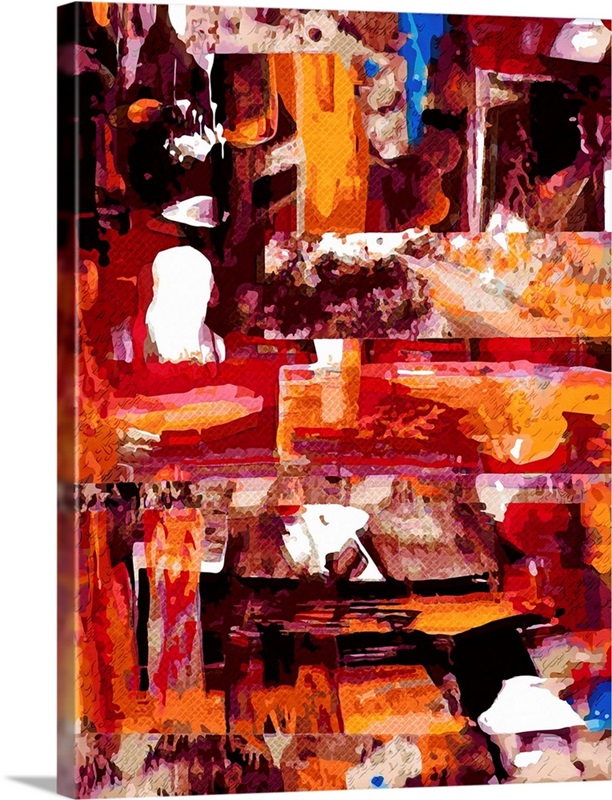 Warm Abstract | Great Big Canvas