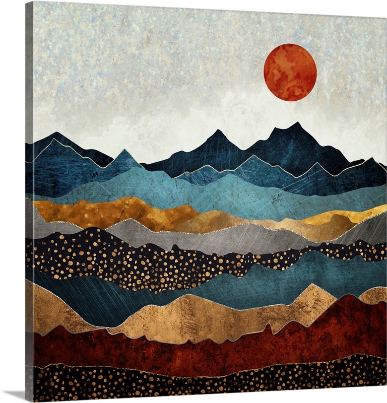 Amber Dusk | Great Big Canvas