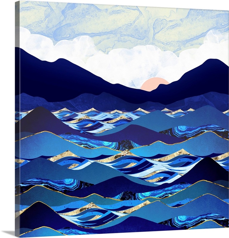 Ocean Blue | Great Big Canvas