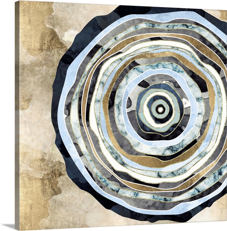 Wood Slice Abstract | Great Big Canvas