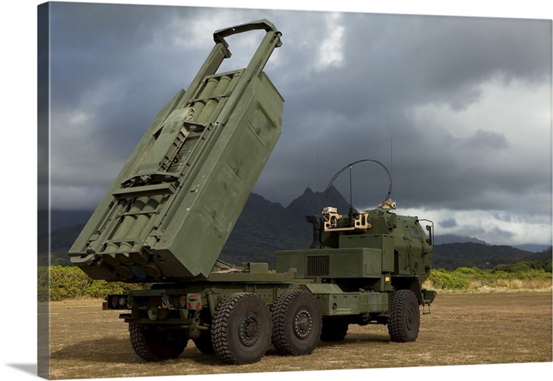 A M142 High Mobility Artillery Rocket System | Great Big Canvas
