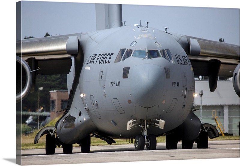 Air National Guard C-17 Transport Plane During Exercise Air Defender ...