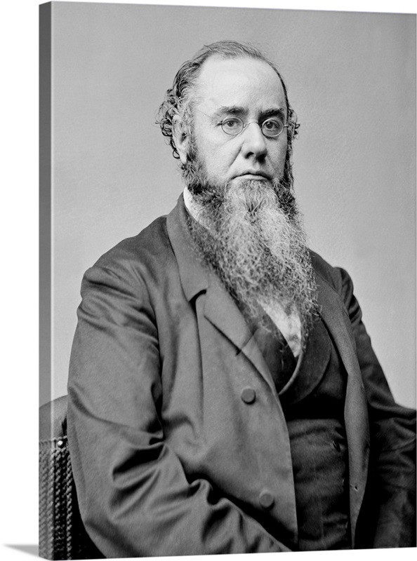 American History Photograph Of Hon. Edwin Stanton Dated Between 1855 To ...