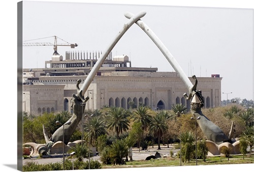 Baghdad Iraq Hands of Victory | Great Big Canvas