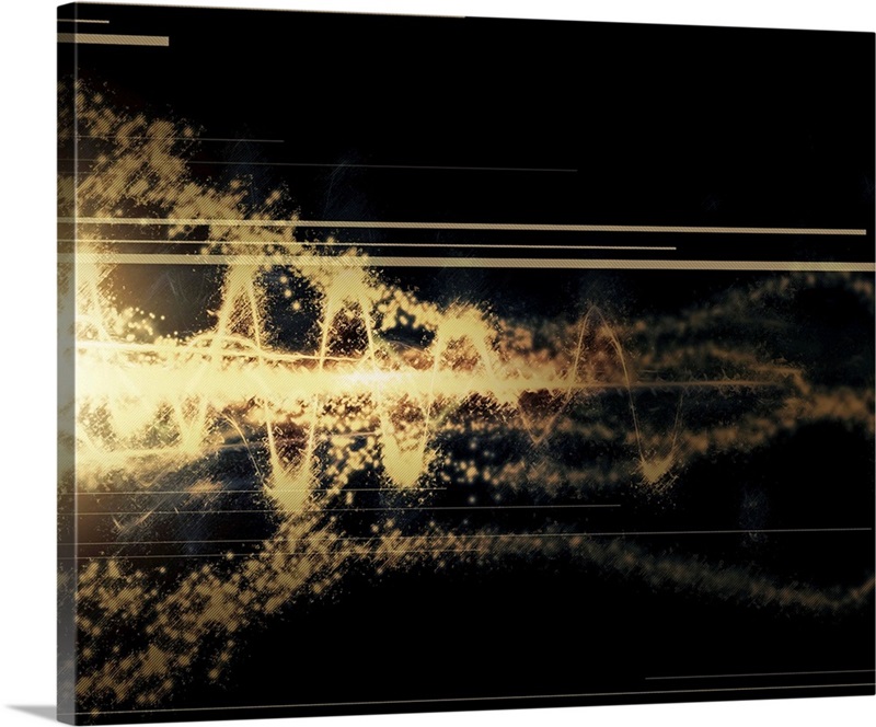 Burst of energy forms into powerful beam of light | Great Big Canvas