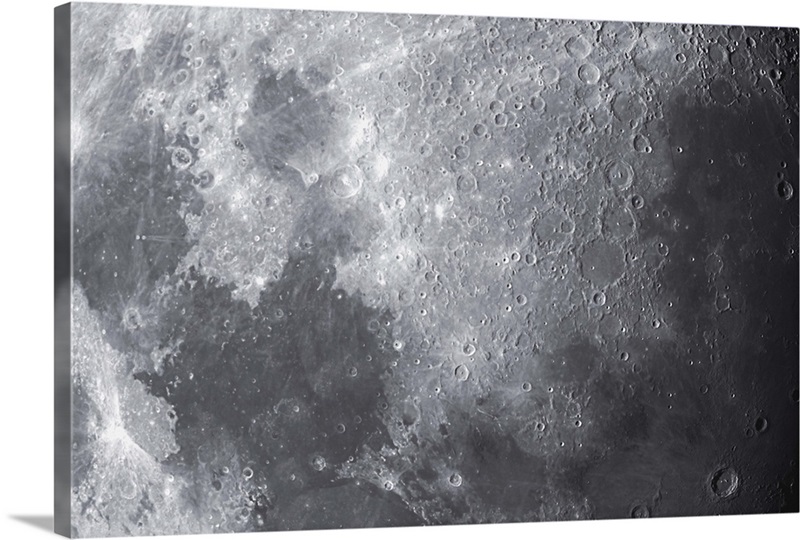 Close up view of the Moon | Great Big Canvas