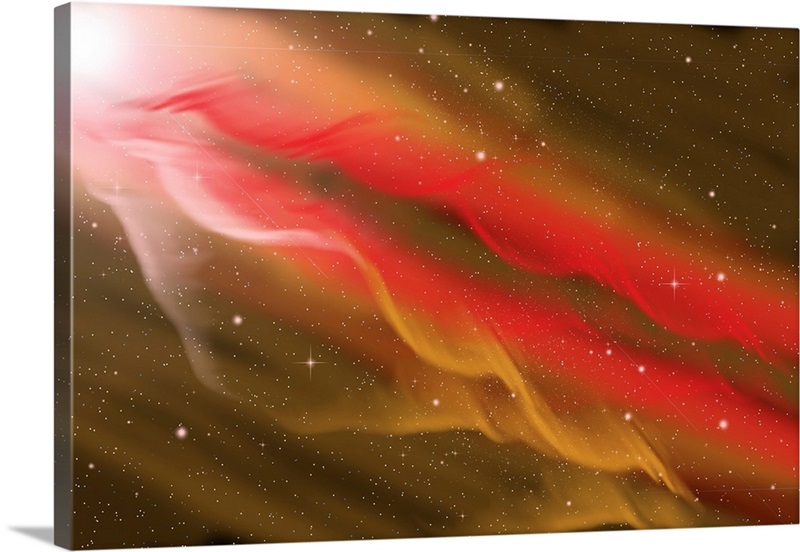 Cosmic Ribbon Nebula Wall Art, Canvas Prints, Framed Prints, Wall Peels ...