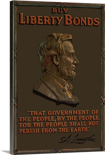 Digitally Restored Vector War Propaganda Poster, Buy Liberty Bonds ...