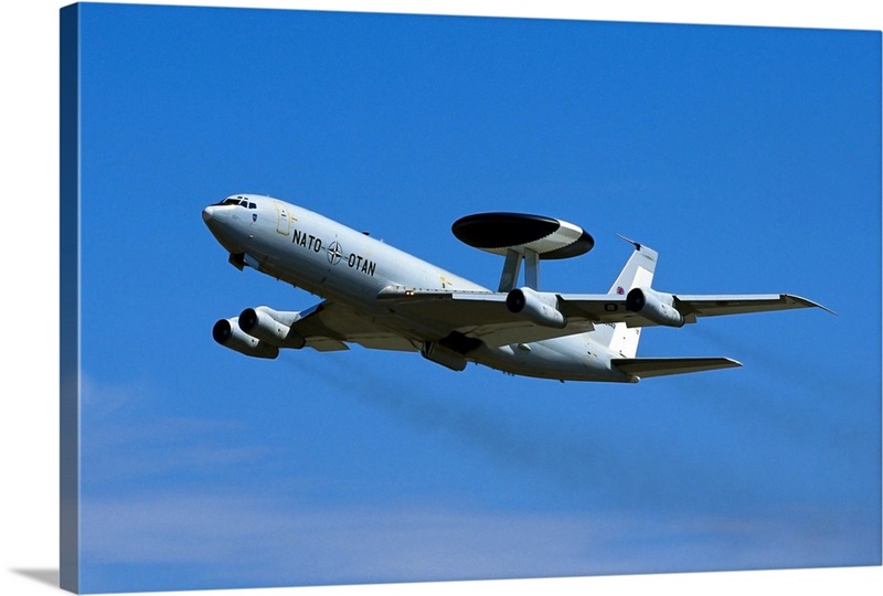 E3 Sentry AWACS aircraft | Great Big Canvas