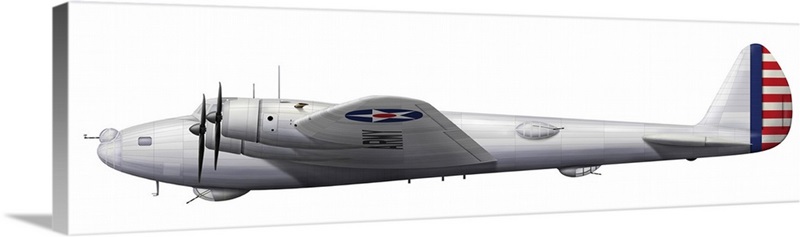 Experimental Boeing XB-15 bomber aircraft | Great Big Canvas