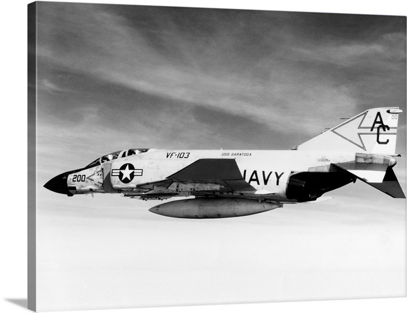 F-4J Phantom fighter aircraft | Great Big Canvas