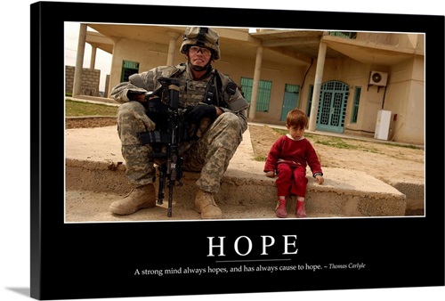 Hope: Inspirational Quote and Motivational Poster | Great Big Canvas