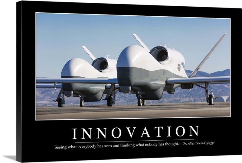 Innovation: Inspirational Quote and Motivational Poster | Great Big Canvas