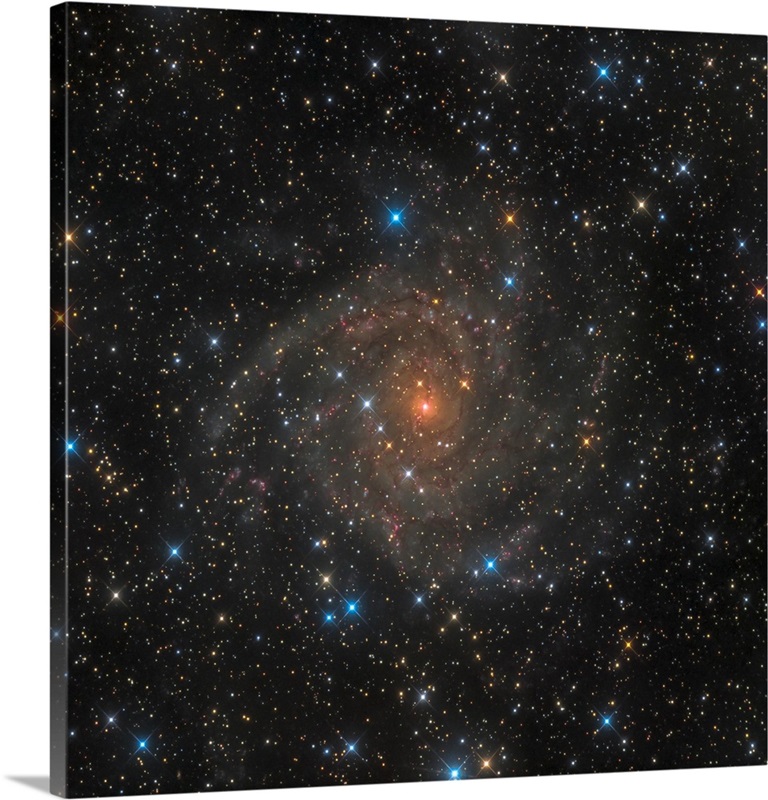 Intermediate spiral galaxy IC 342 | Great Big Canvas