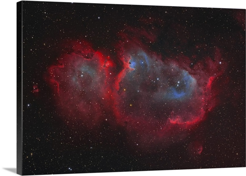 Interstellar embryo IC 1848, the Soul Nebula. | Great Big Canvas