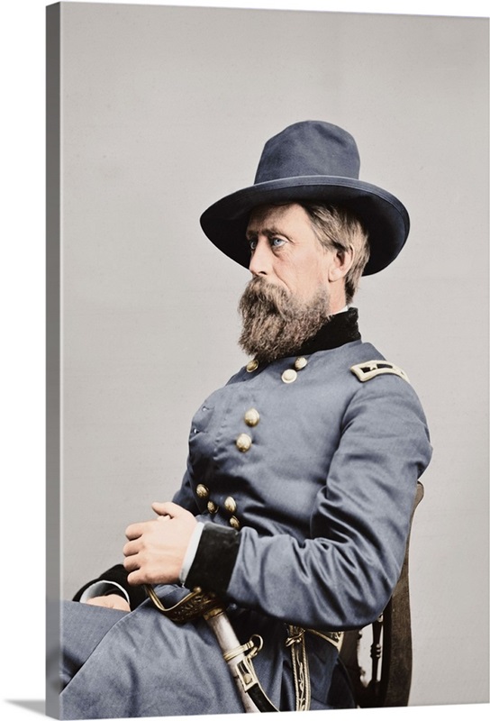 Major General Jefferson C. Davis of the Union Army, circa 1860 | Great ...