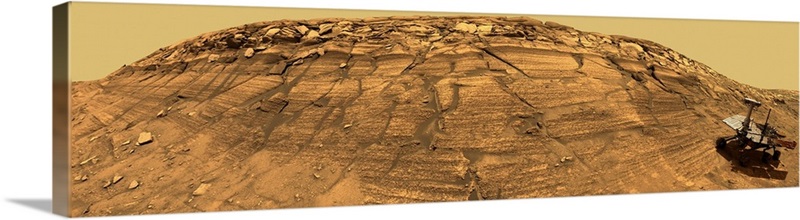 Mars Exploration Rover Opportunity inside Endurance Crater | Great Big ...