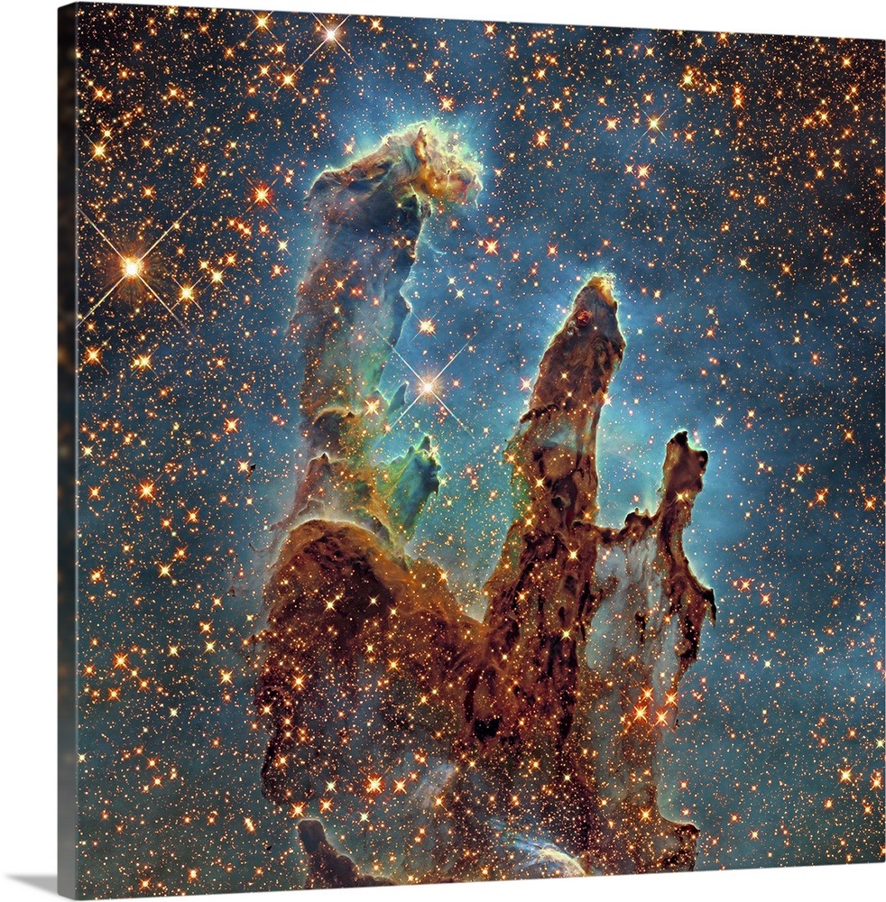 Messier 16, The Eagle Nebula in Serpens Wall Art, Canvas Prints, Framed ...