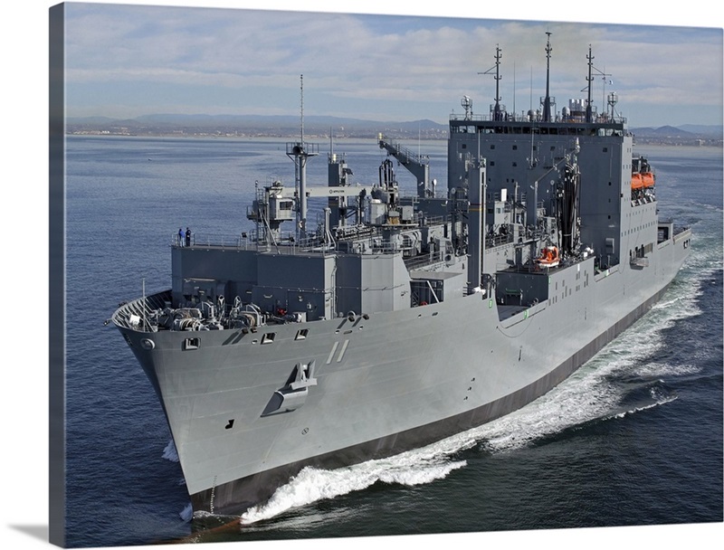 Military Sealift Command dry cargo and ammunition ship USNS Washington ...