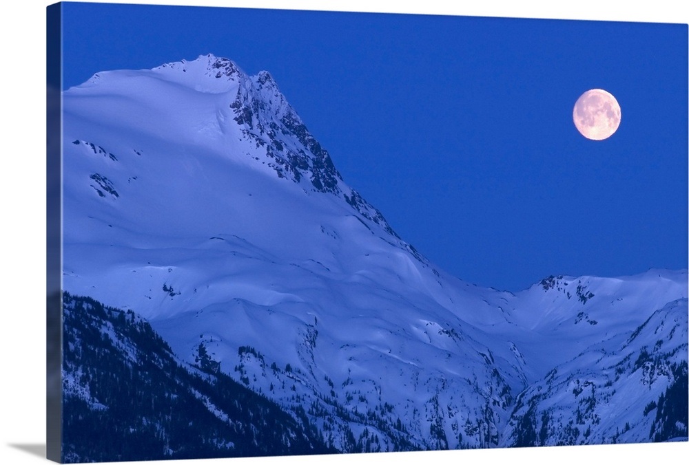 Moonset Wall Art, Canvas Prints, Framed Prints, Wall Peels | Great Big ...