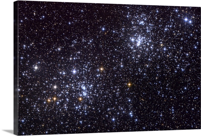 NGC 884 an open cluster in the constellation of Perseus | Great Big Canvas
