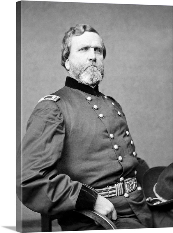 Portrait Of Union General George Henry Thomas | Great Big Canvas