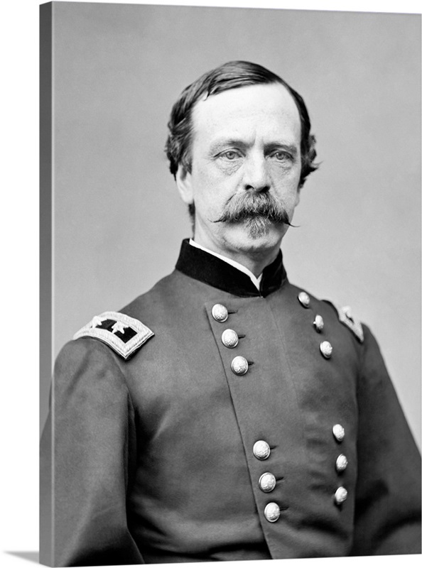 Portrait Of Union Major General Daniel Sickles Wall Art, Canvas Prints ...