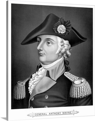 Revolutionary War Print of General Mad Anthony Wayne | Great Big Canvas