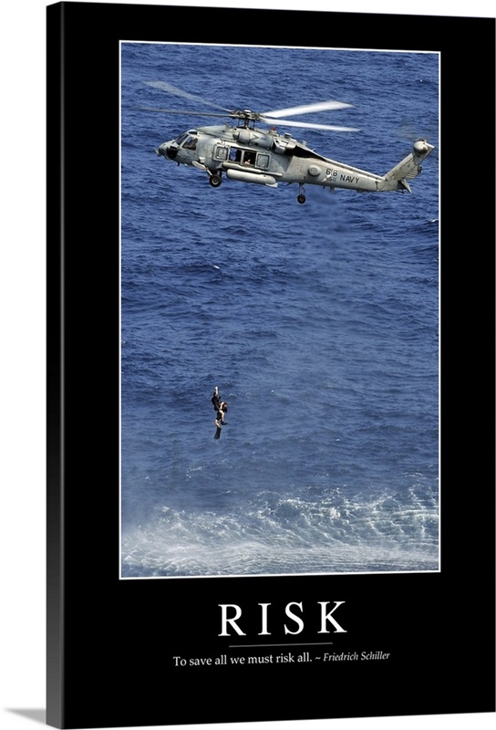 Risk: Inspirational Quote and Motivational Poster | Great Big Canvas
