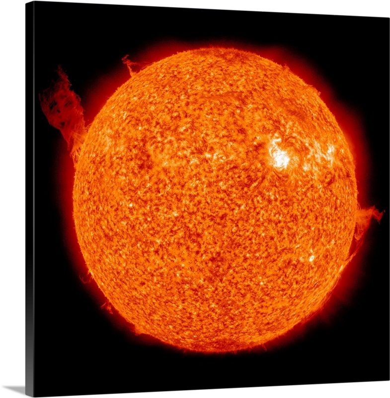 Solar activity on the Sun | Great Big Canvas
