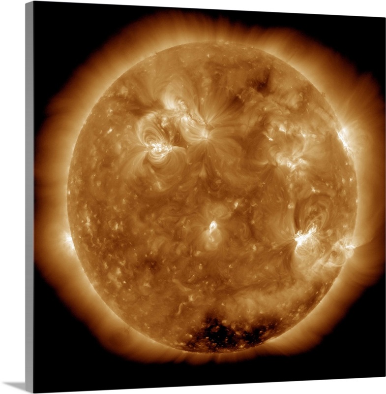 Solar activity on the Sun | Great Big Canvas