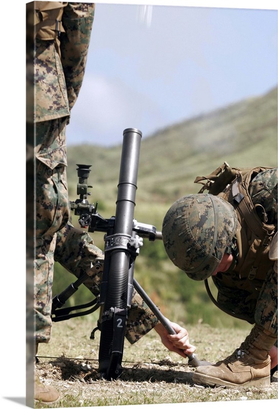 The directlay method of firing mortars | Great Big Canvas