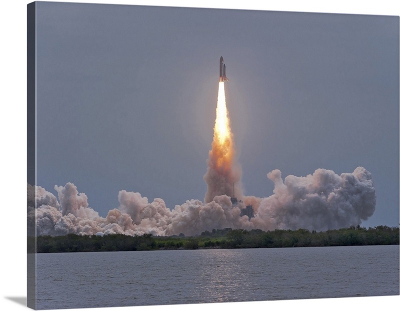 The final launch of Space Shuttle Atlantis | Great Big Canvas