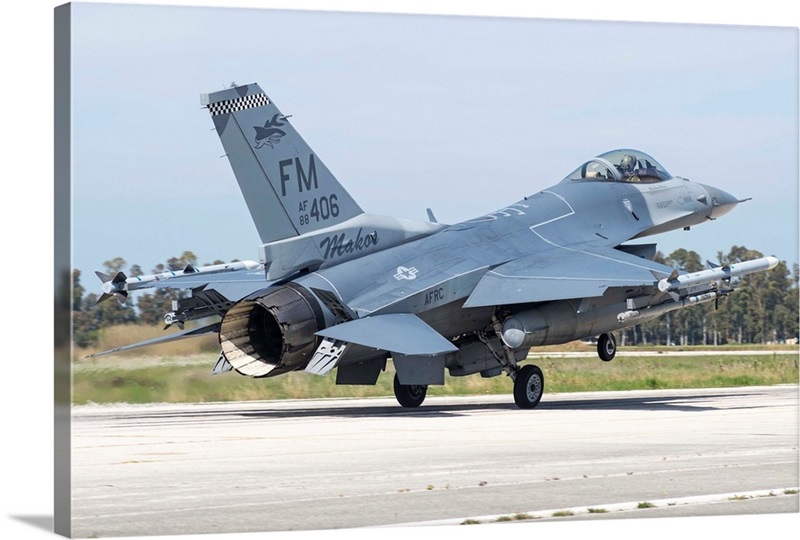 U.S. Air Force Reserve Command F-16C Block 30, 93rd fighter squadron ...