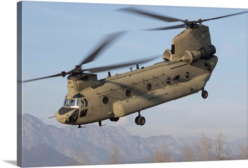 United States Army's CH-47F Helicopter | Great Big Canvas