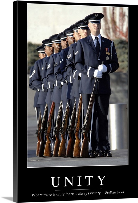 Unity: Inspirational Quote and Motivational Poster | Great Big Canvas