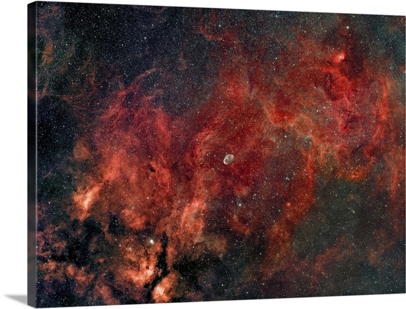 Widefield view of he Crescent Nebula | Great Big Canvas