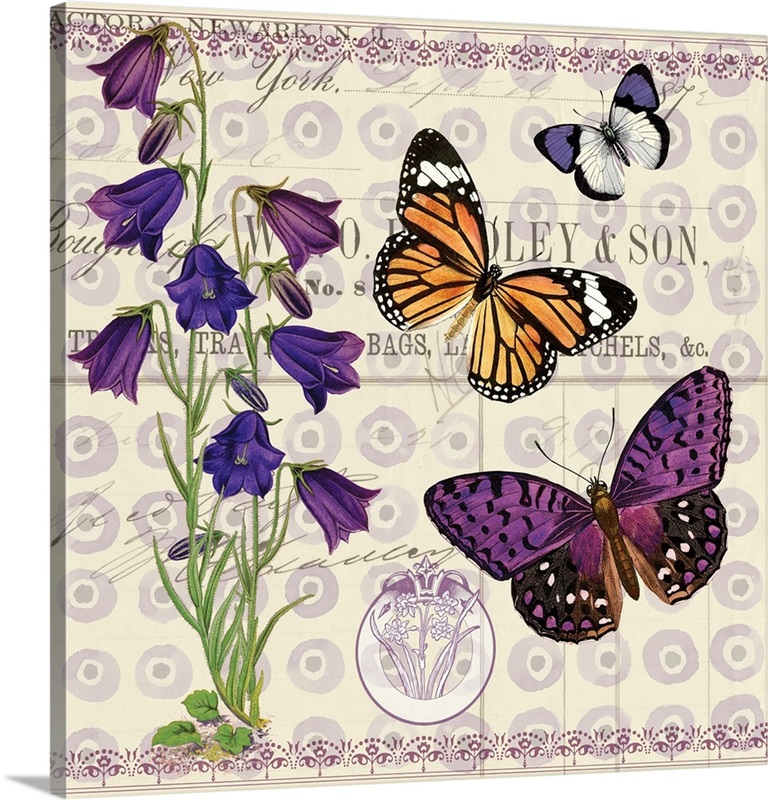 Butterfly Botanical I Wall Art, Canvas Prints, Framed Prints, Wall ...