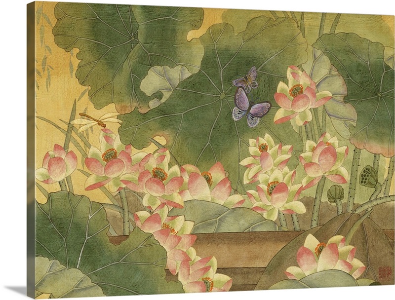 Lotus Pond | Great Big Canvas