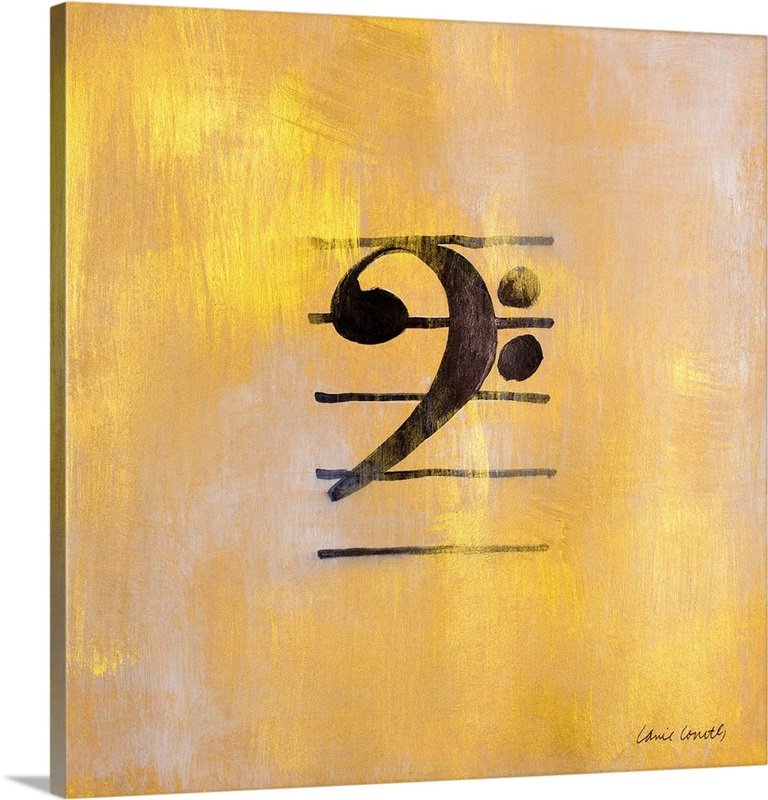 Bass Clef | Great Big Canvas