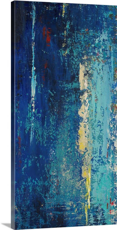 Deep Blue Abstract | Great Big Canvas