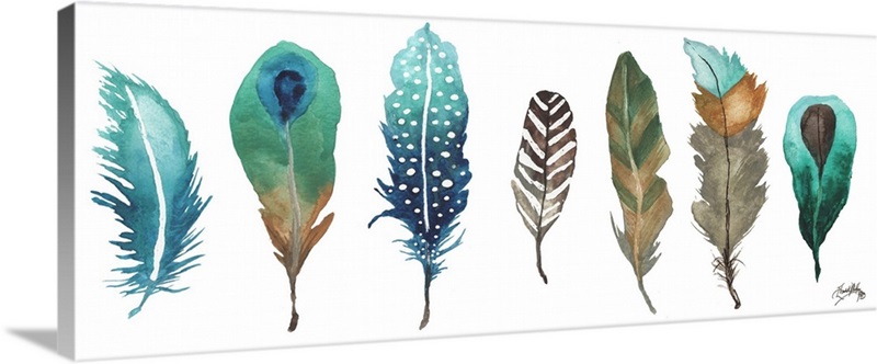 Fetching Feathers I | Great Big Canvas